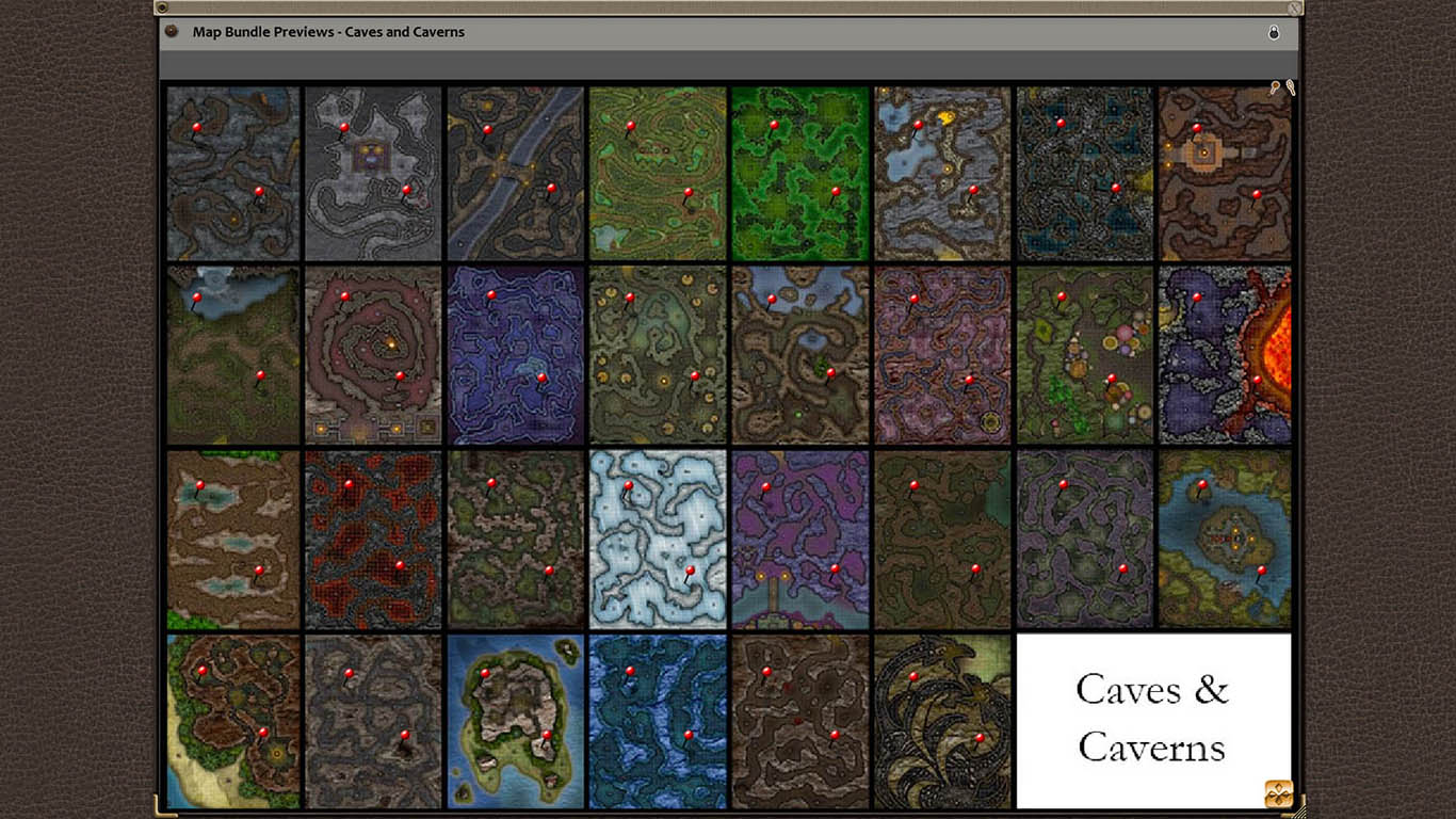 Fantasy Grounds - Paths to Adventure: Caves and Caverns (Map Pack) on Steam