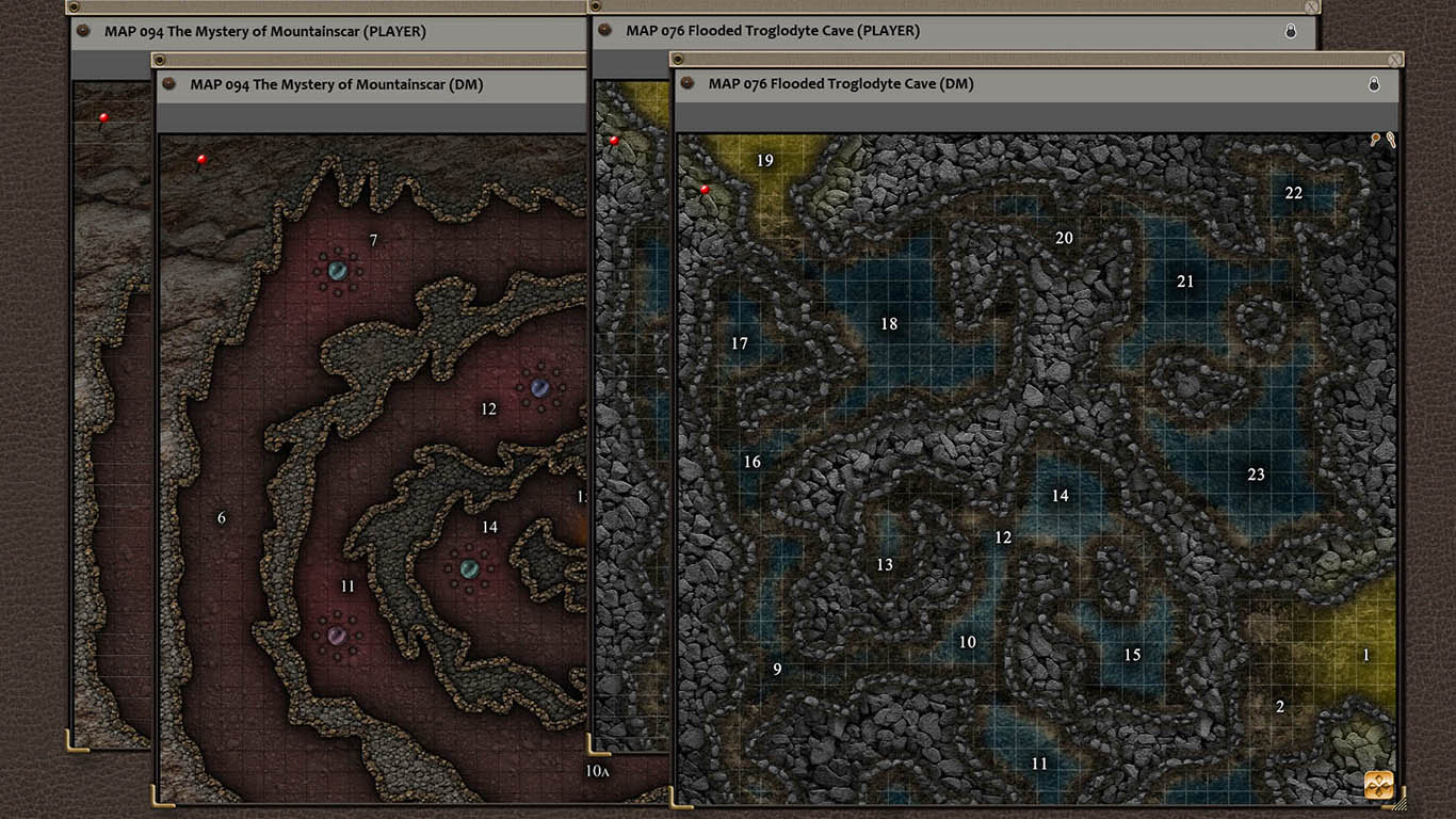 Fantasy Grounds - Paths to Adventure: Caves and Caverns (Map Pack) on Steam