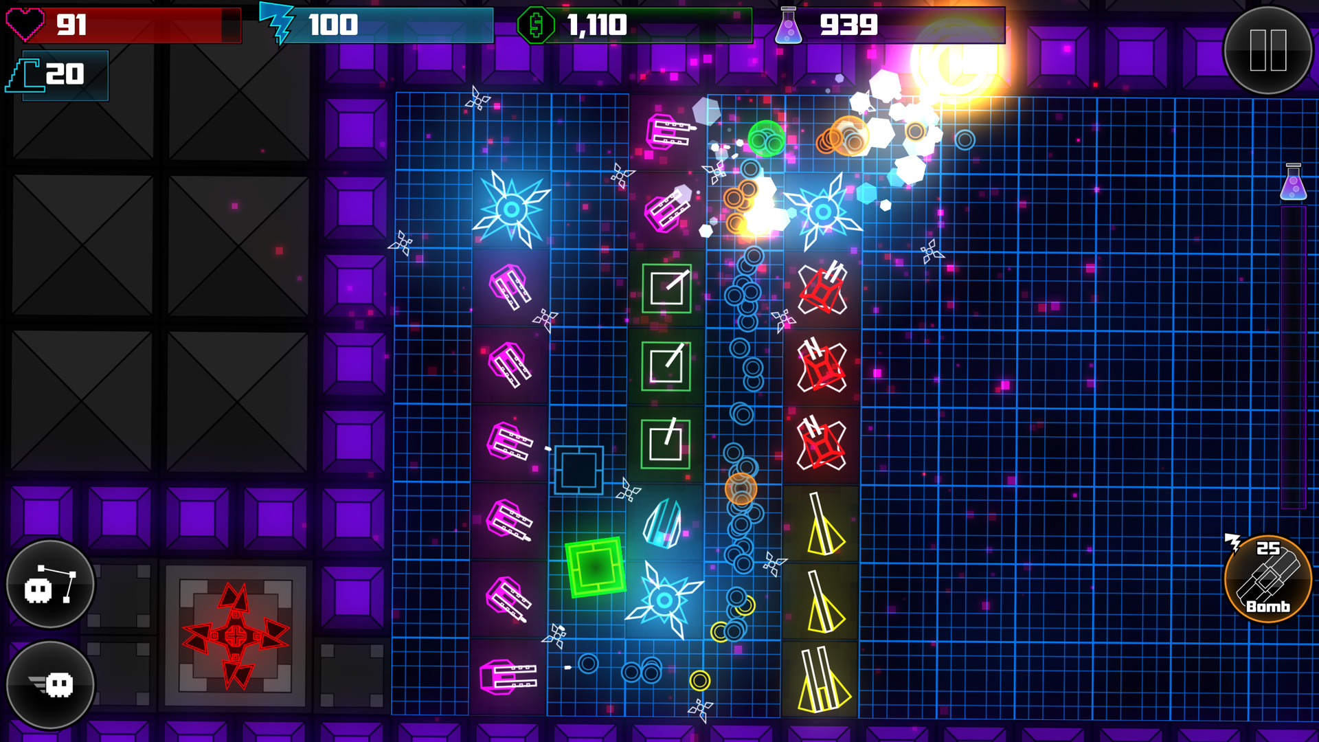 Geometry Defense: Infinite on Steam