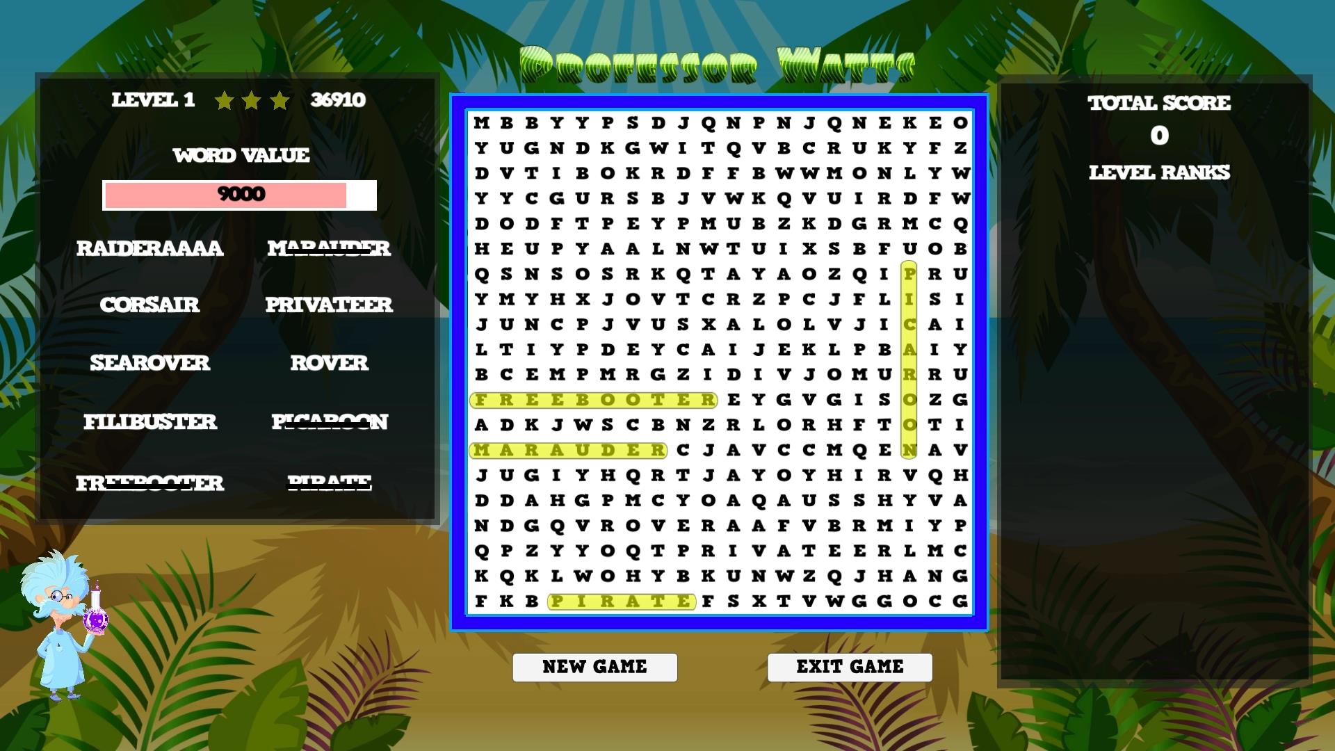 Save 85% on Professor Watts Word Search: Pirates Life on Steam