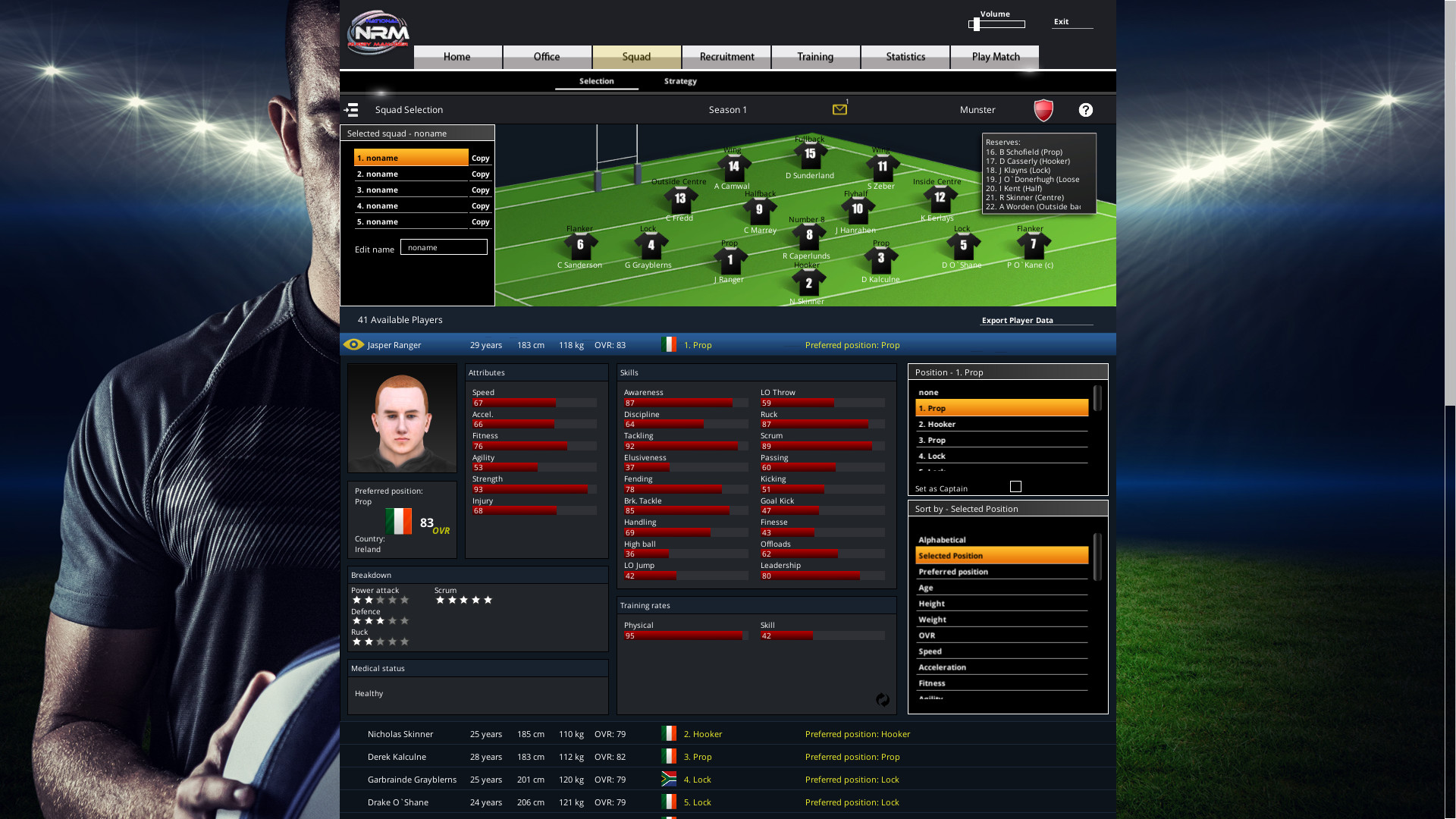 National Rugby Manager - European Rugby Pack on Steam