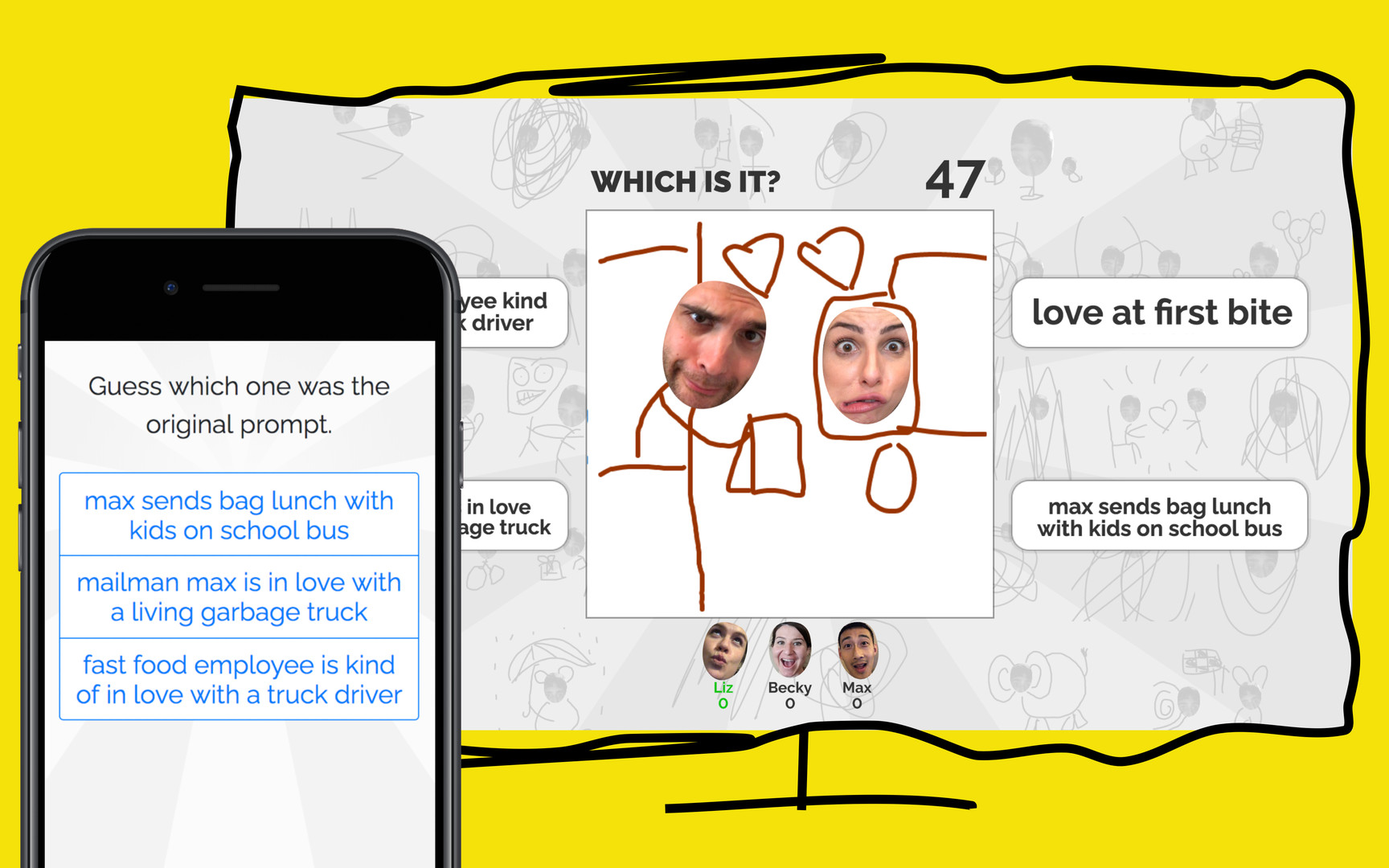 Selfie Games [TV]: A Multiplayer Couch Party Game on Steam