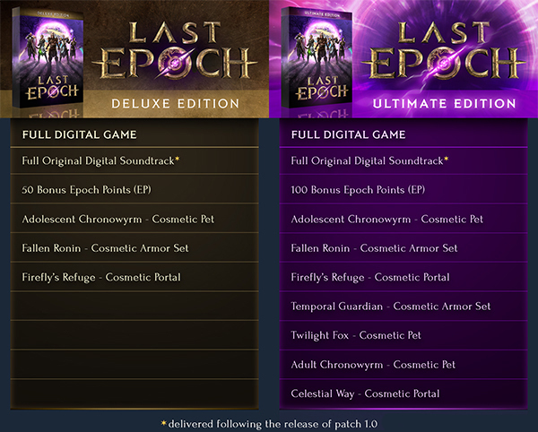 Last Epoch บน Steam