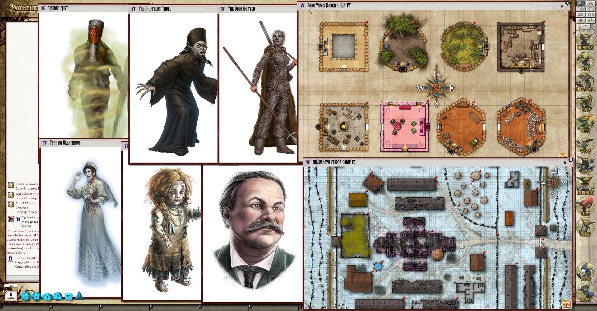 Fantasy Grounds - Pathfinder RPG - Reign of Winter AP 5: Rasputin Must ...