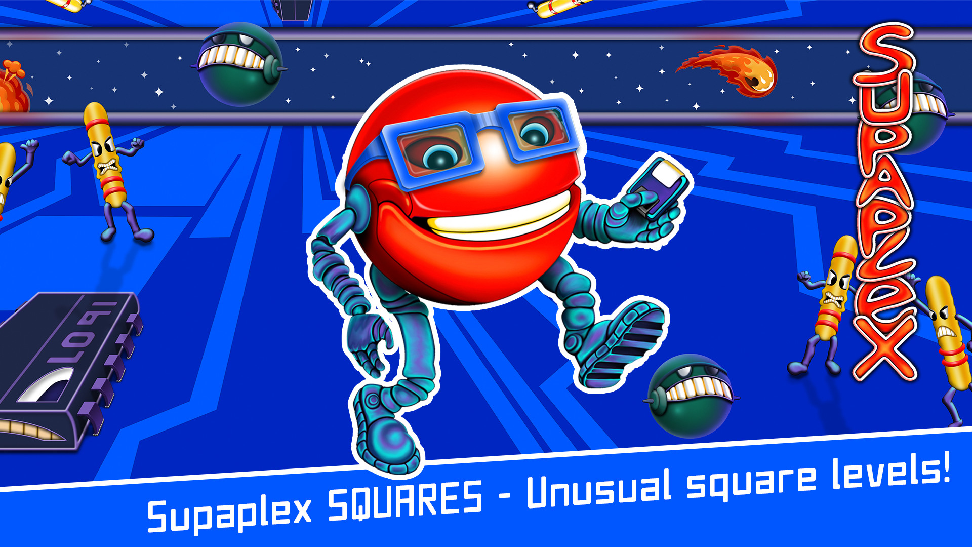 Supaplex SQUARES on Steam