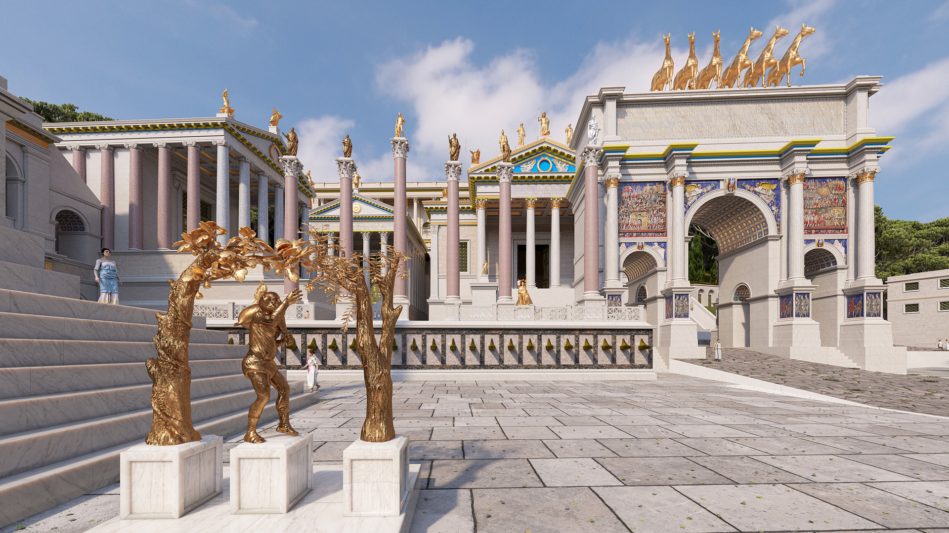 Forum Romanum Reconstruction