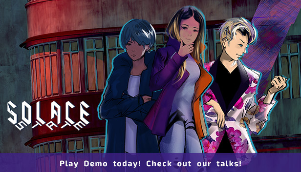 Solace State: Emotional Cyberpunk Stories Price history · SteamDB