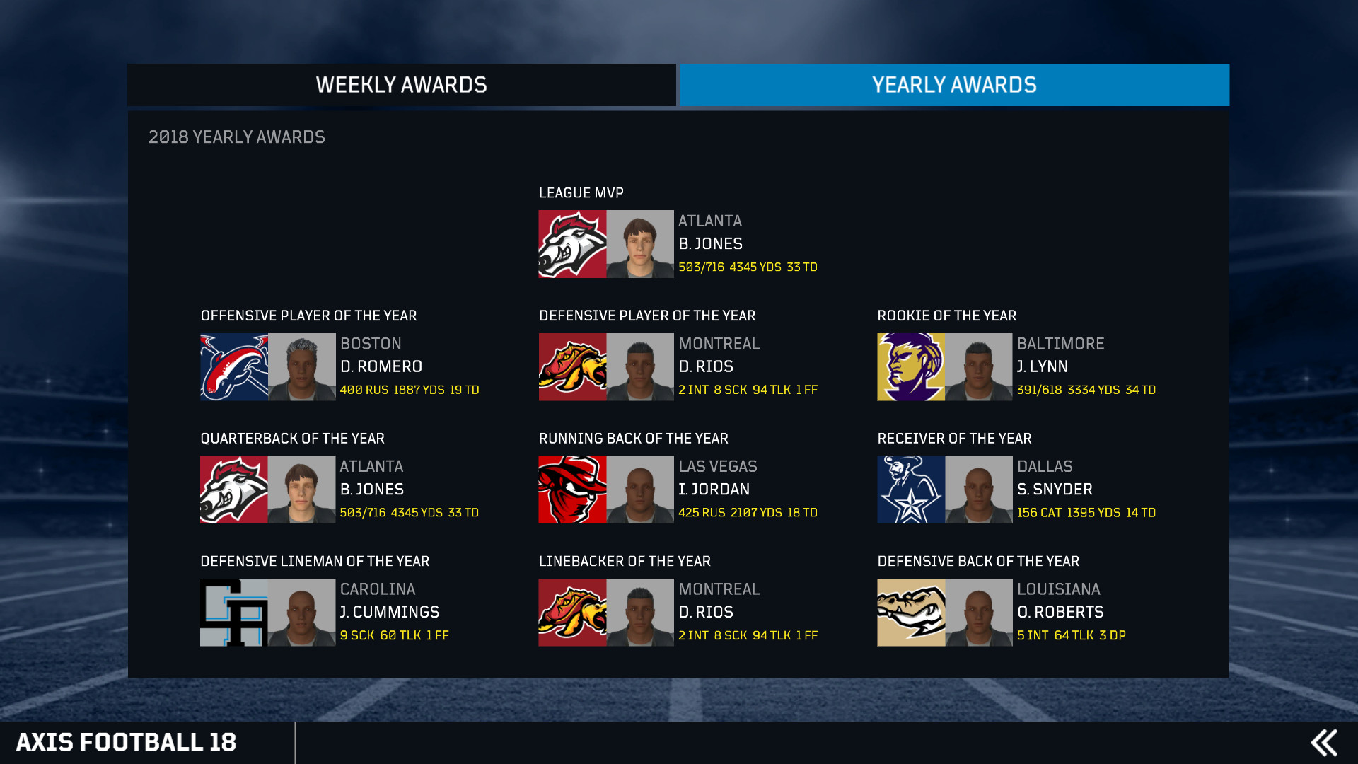 Axis Football 2018 on Steam