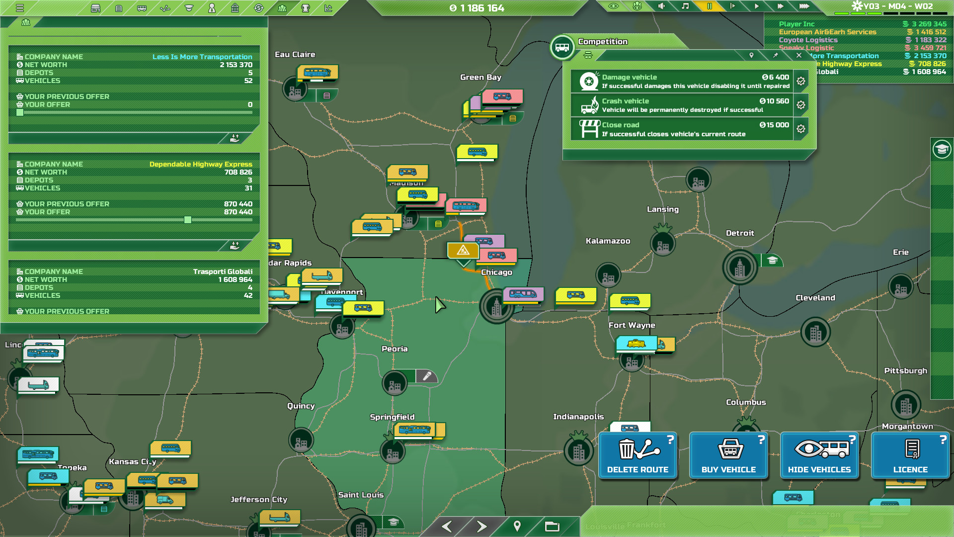 Transport INC on Steam