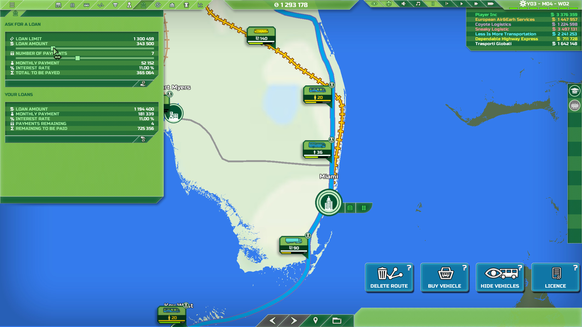 Transport INC on Steam