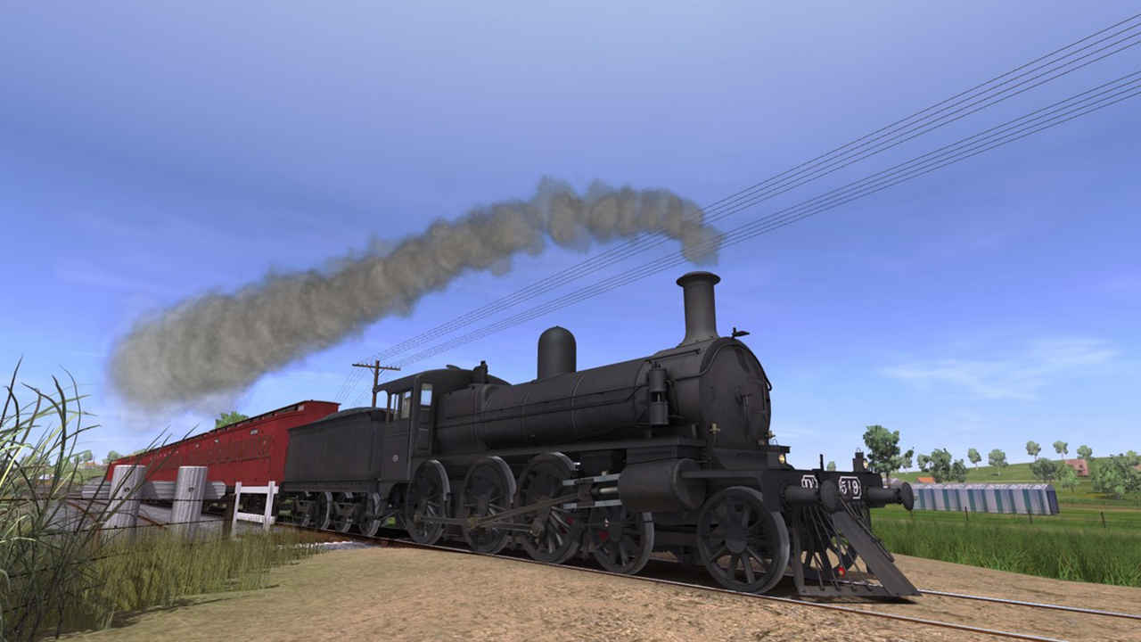 Trainz 2019 DLC - Victorian Railways D1 Class (Type 4 - Newport) Black ...