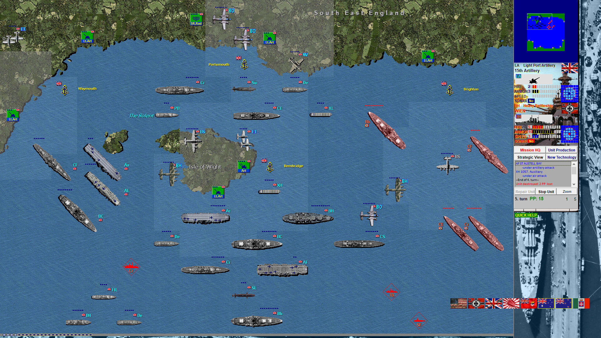 Battleships and Carriers - WW2 Battleship Game on Steam