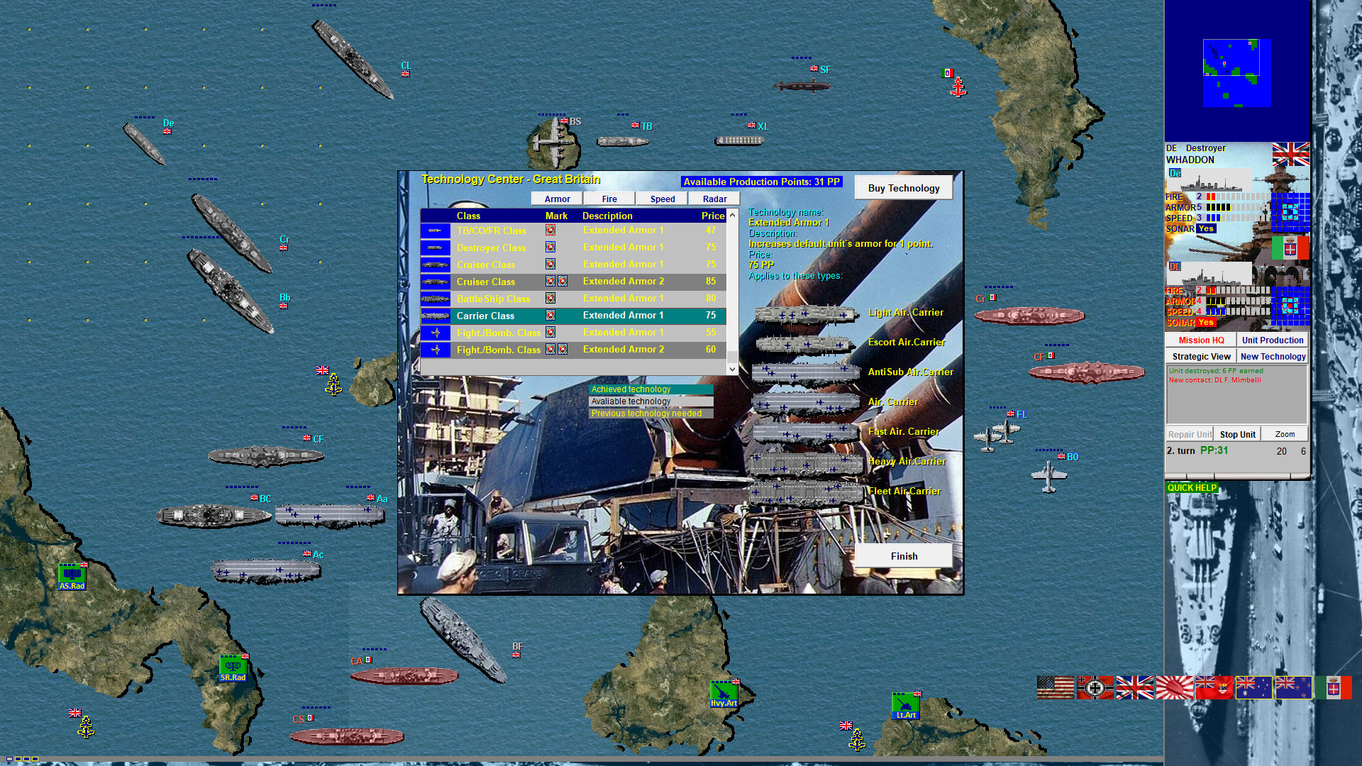 Battleships and Carriers - WW2 Battleship Game (App 959200) · Steam ...