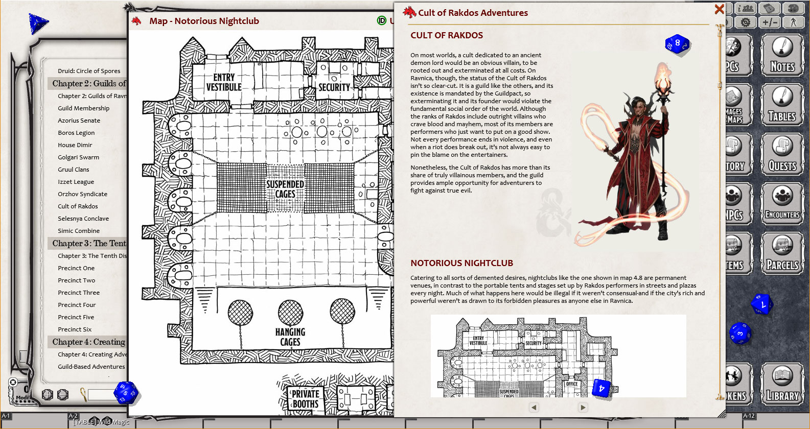 Save 20% on Fantasy Grounds - D&D Guildmasters' Guide to Ravnica on Steam