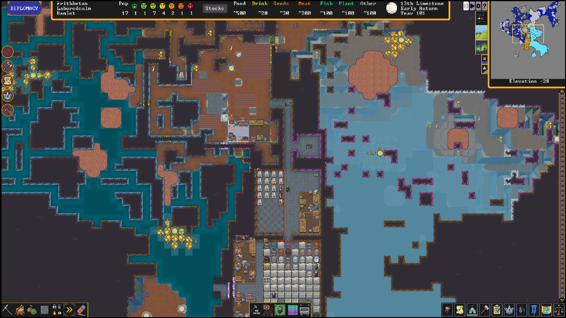 Dwarf Fortress di Steam