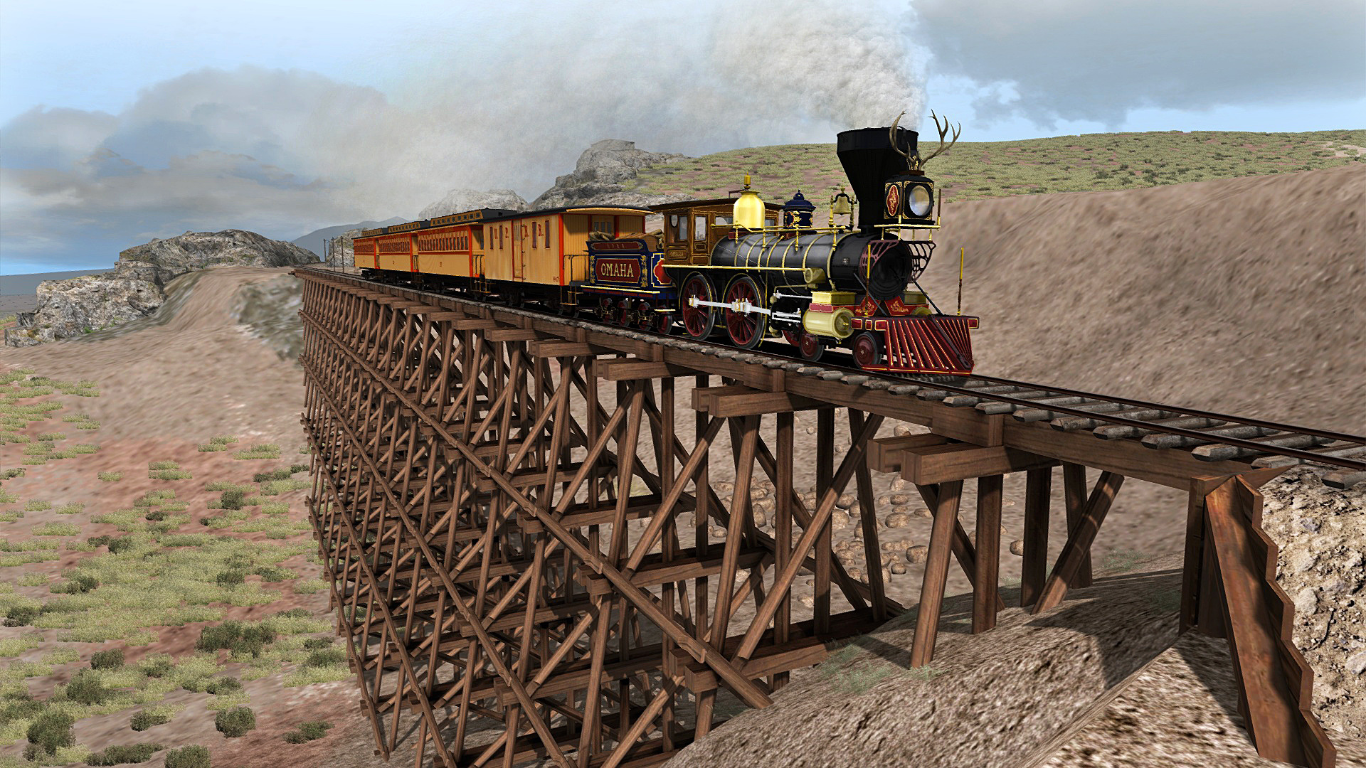 Train Simulator: UPRR Idaho & Omaha Steam Loco Add-On on Steam