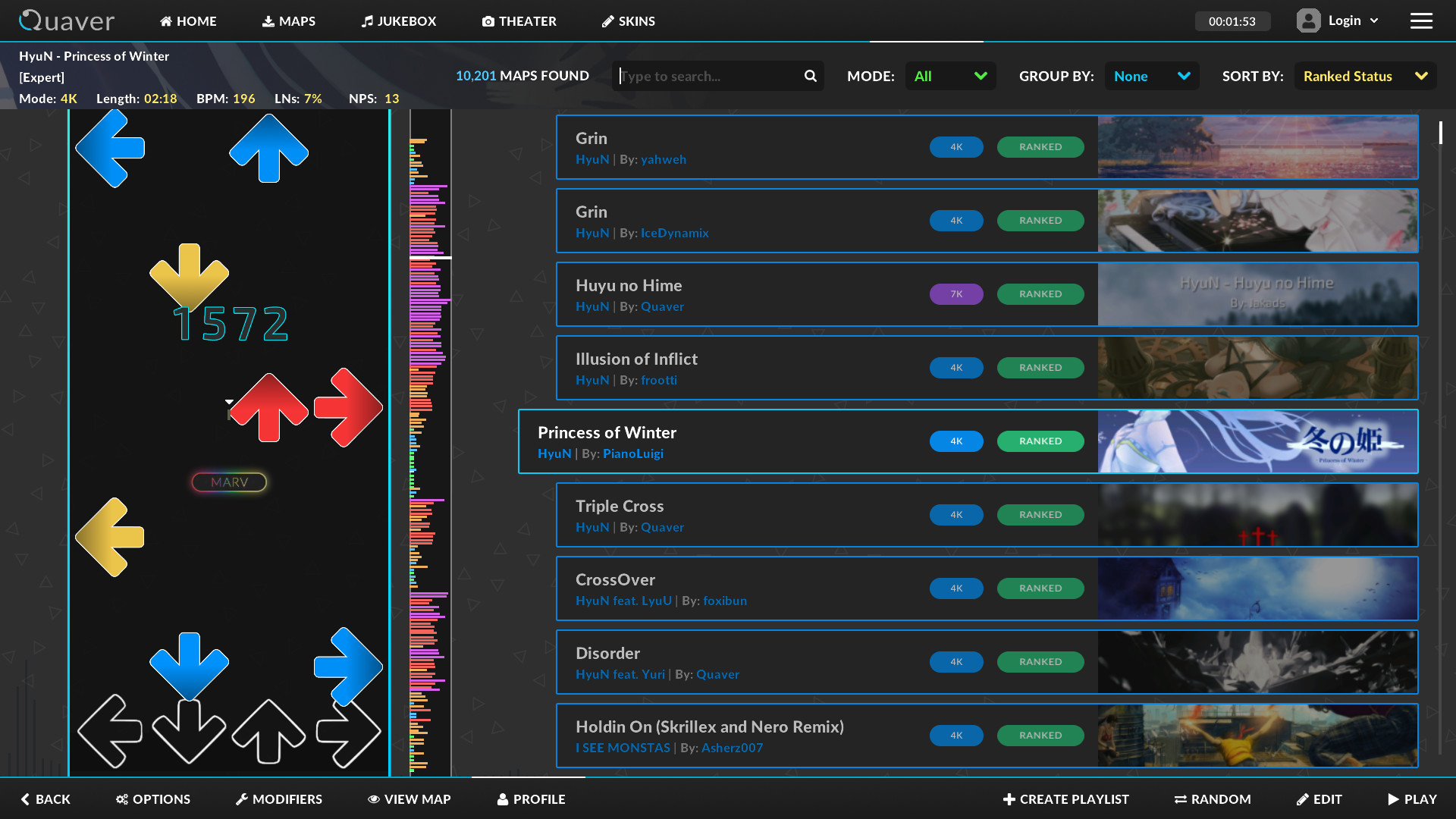 Quaver (App 980610) · Steam Charts · SteamDB