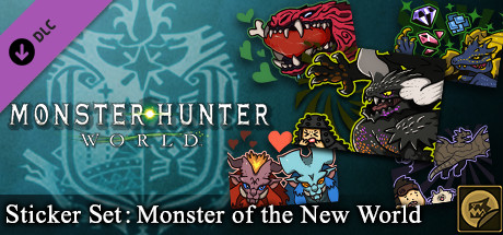 Monster Hunter: World - Sticker Set: Monsters of the New World on Steam