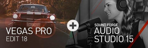 Save 55% on VEGAS Pro 18 Edit + SOUND FORGE Audio Studio 15 on Steam