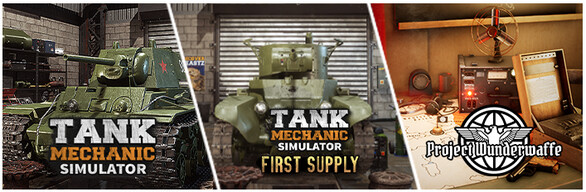 Wunderwaffe Tank Mechanic · BundleID: 28485 · SteamDB