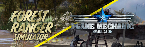 Save 22% on Plane Mechanic and Forest Ranger on Steam