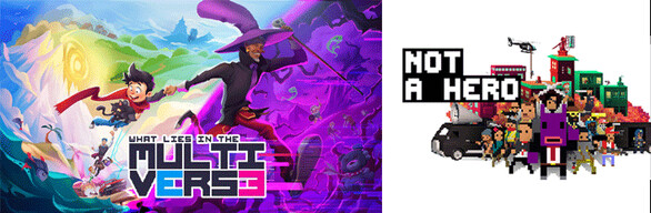 What Lies in the Multiverse + Not A Hero on Steam