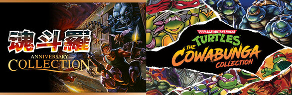 CONTRA ANNIVERSARY COLLECTION x TMNT BUNDLE · BundleID: 34629 · SteamDB