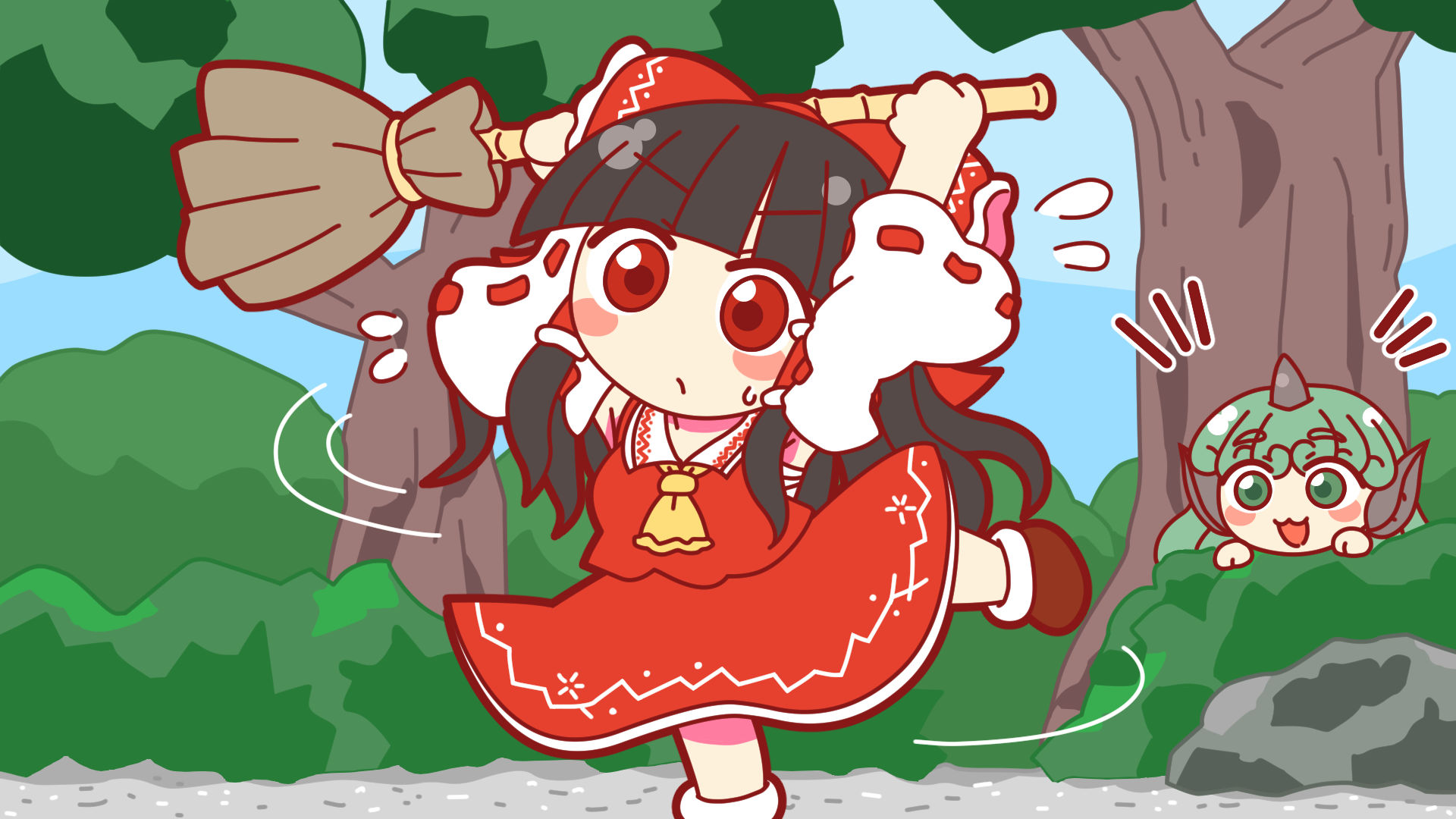 Showcase :: Yoiyami Dancers: Twilight Danmaku Dancers