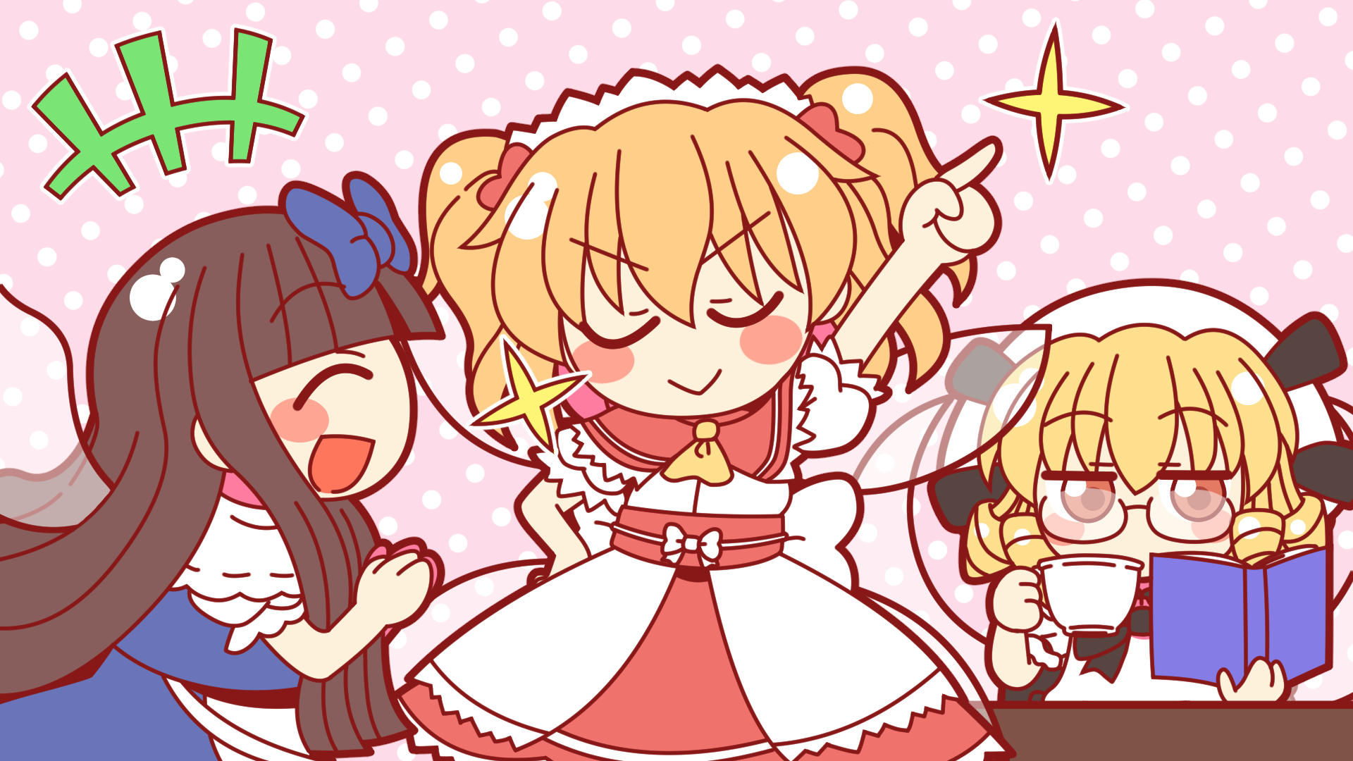 Showcase :: Yoiyami Dancers: Twilight Danmaku Dancers