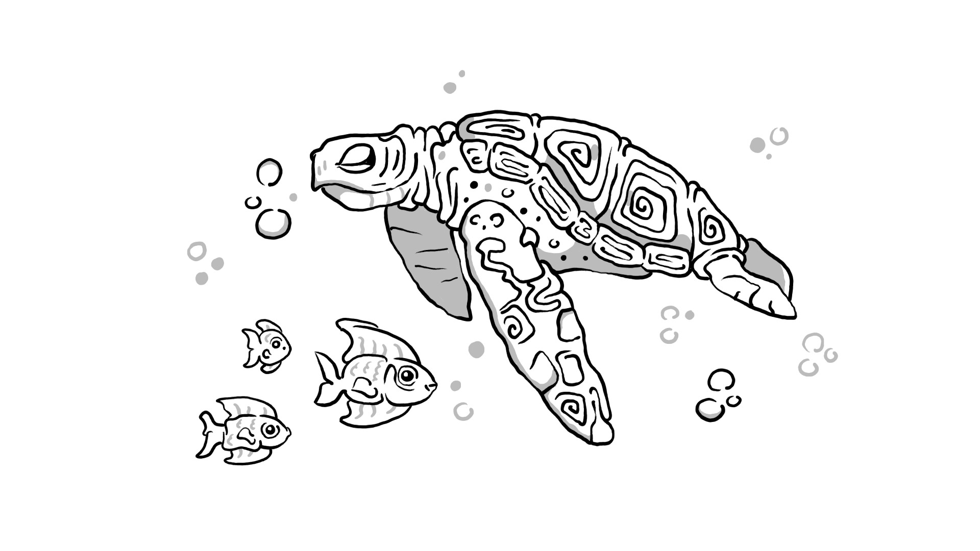 Showcase :: 100 hidden turtles