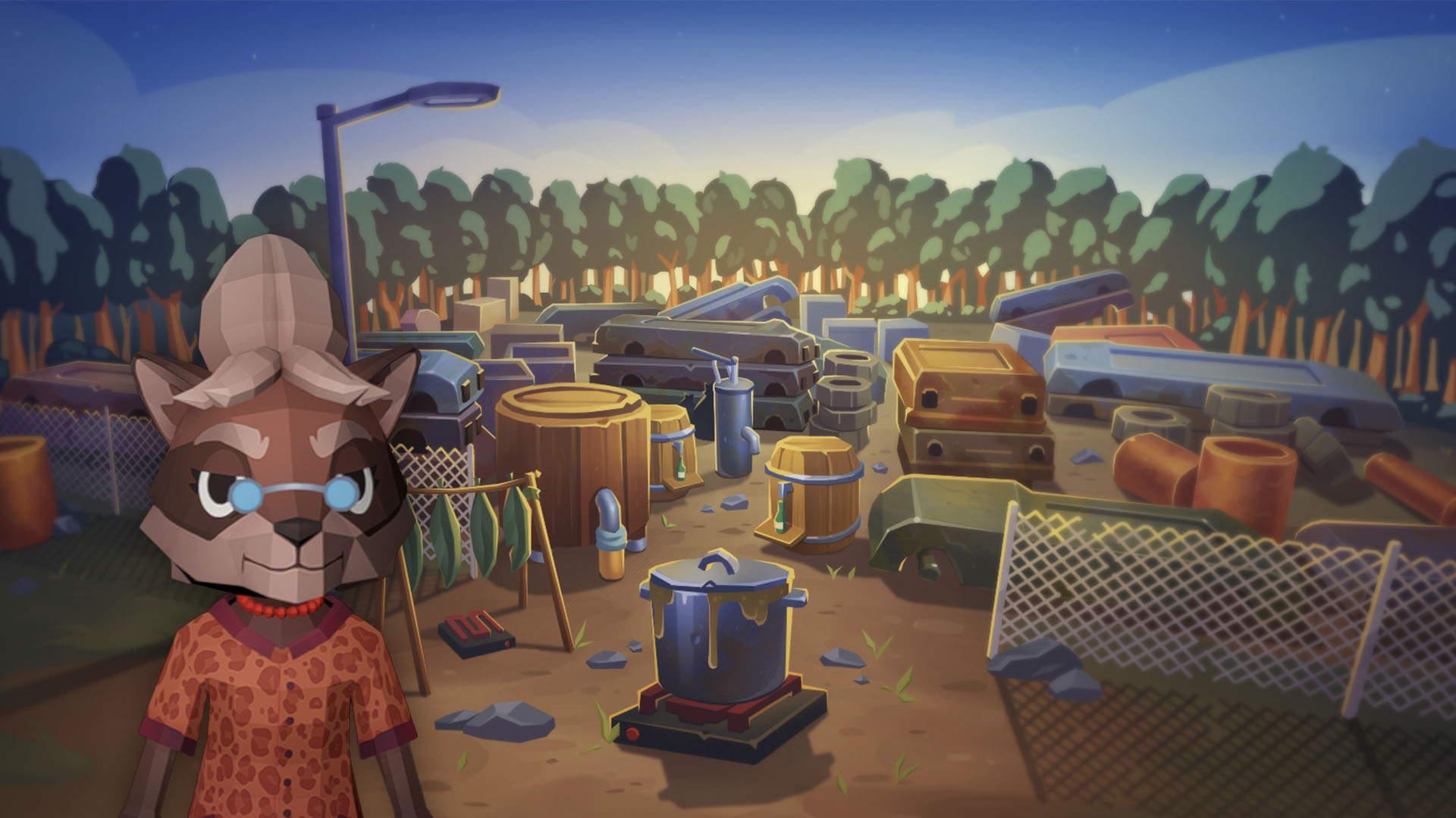 Showcase :: Trailer Park Tycoon: Raccoon Ranch