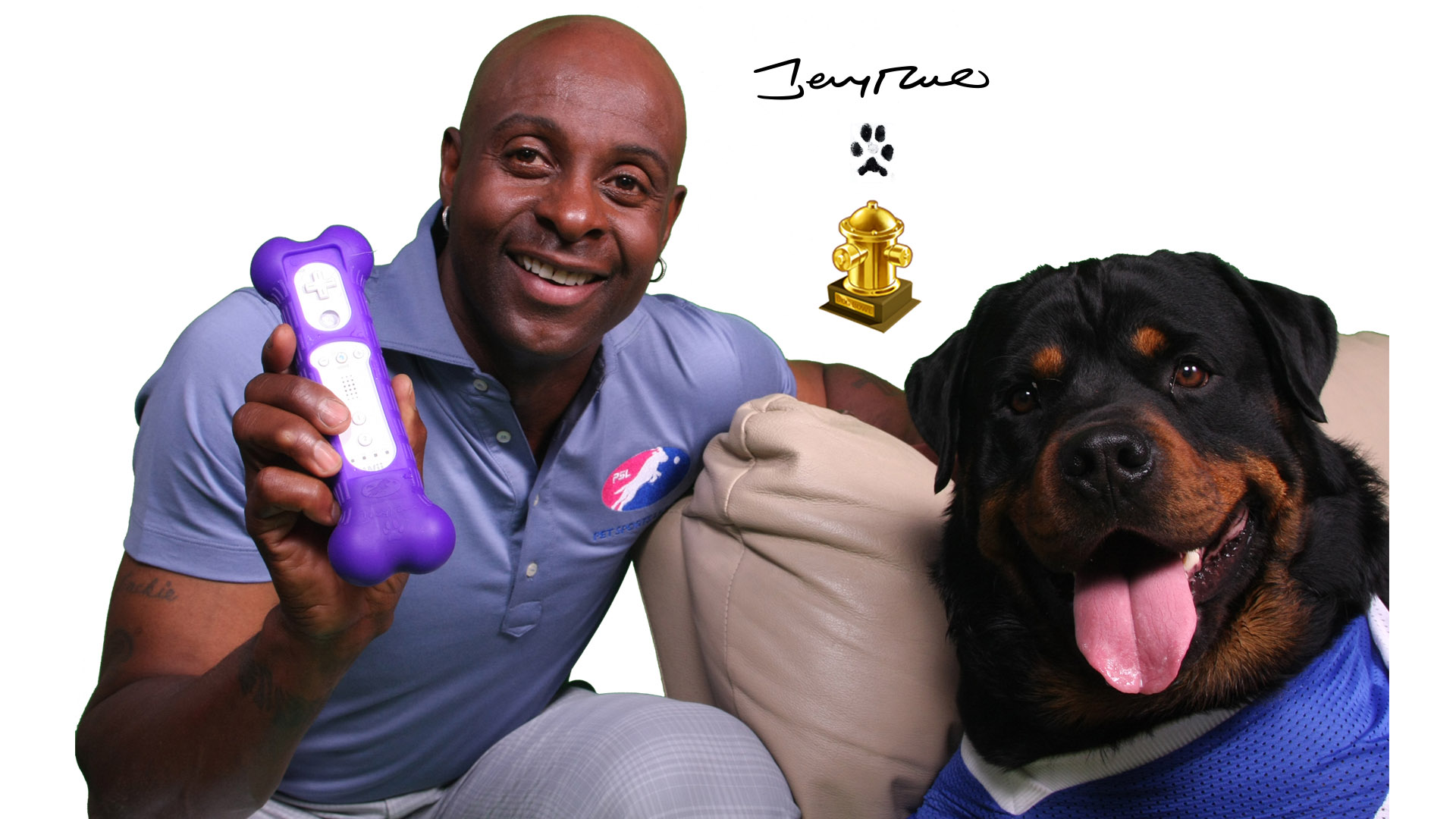 Showcase :: Jerry Rice & Nitus' Dog Football