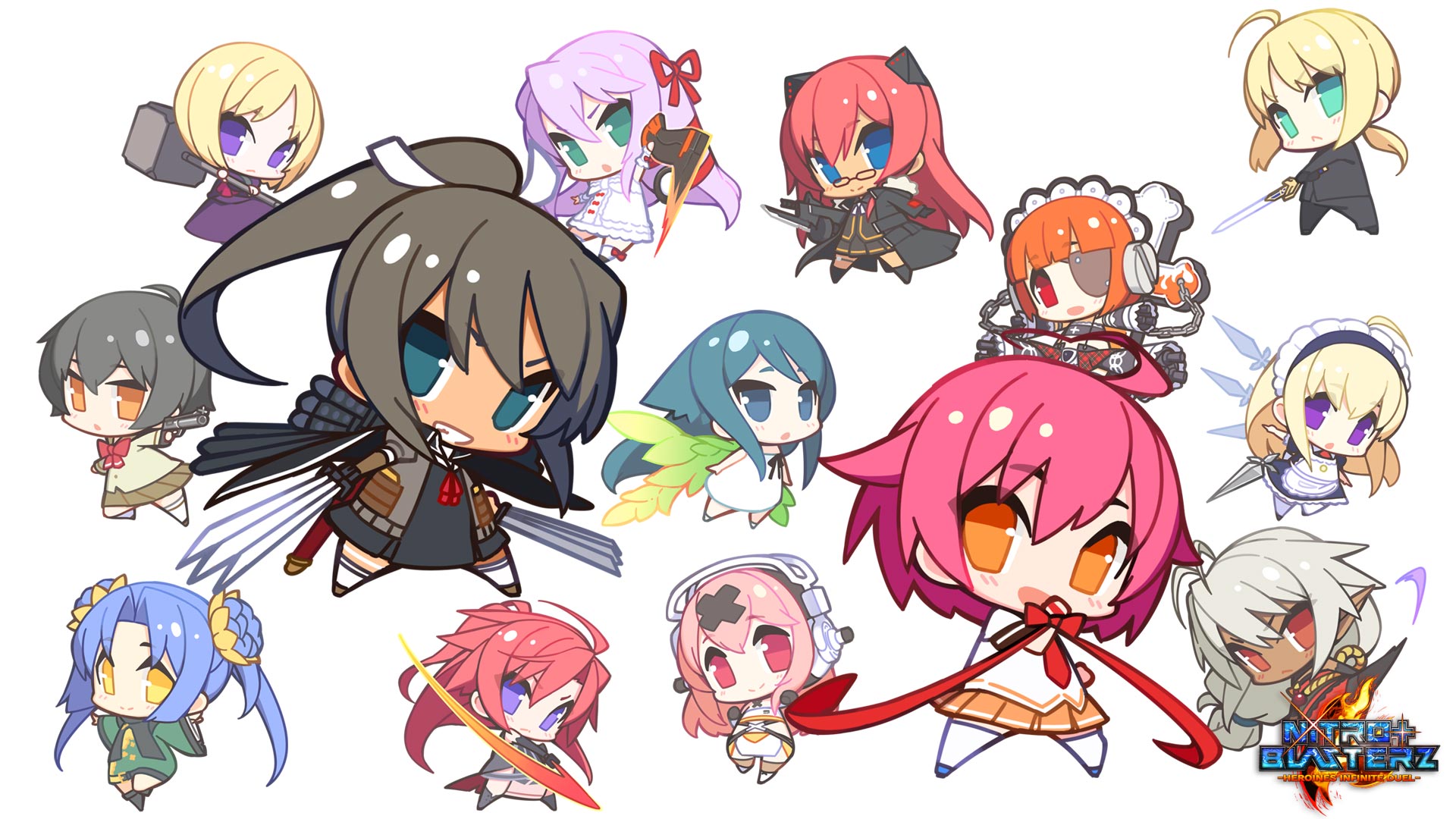 Nitroplus Blasterz: Heroines Infinite Duel (App 482450) · Steam Charts ...