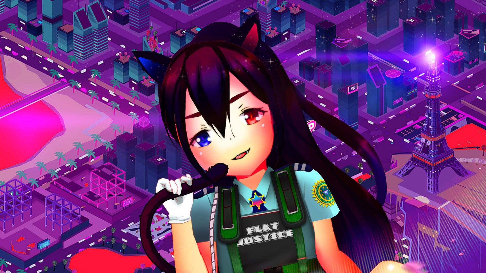 Showcase :: DEEP SPACE WAIFU: FLAT JUSTICE